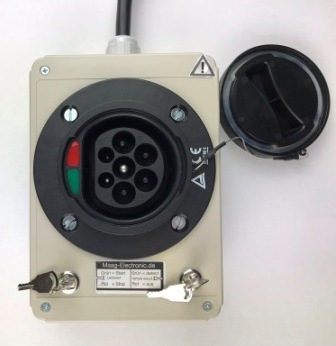 Renault Twizy Charger 16 A/1 Phase/Type 2 installation box to Schuko ...